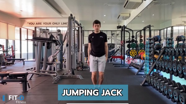 ท่าออกกำลังกาย Jumping Jack | วิธีทำท่าออกกำลังกาย Jumping Jack - Fit-d.com