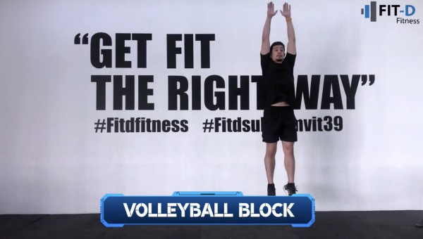 ท่าออกกำลังกาย Volleyball Block | วิธีทำท่าออกกำลังกาย Volleyball Block ...