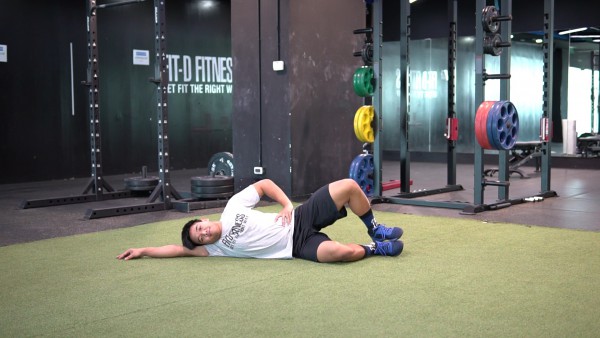 ท่าออกกำลังกาย Clam Shell | วิธีทำท่าออกกำลังกาย Clam Shell - Fit-d.com