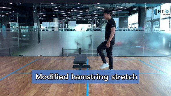 ท่าออกกำลังกาย Modified Hamstring Stretch | วิธีทำท่าออกกำลังกาย ...