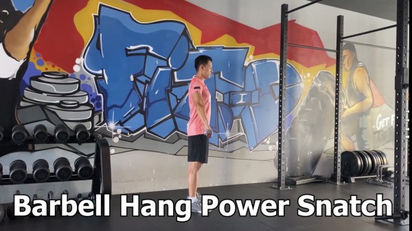 ท่าออกกำลังกาย Barbell Hang Power Snatch | วิธีทำท่าออกกำลังกาย Barbell ...
