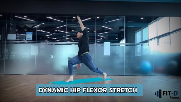 ท่าออกกำลังกาย Dynamic Hip Flexor Stretch | วิธีทำท่าออกกำลังกาย ...