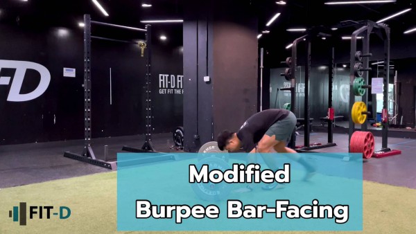 ท่าออกกำลังกาย Modified Burpee Bar-Facing | วิธีทำท่าออกกำลังกาย ...