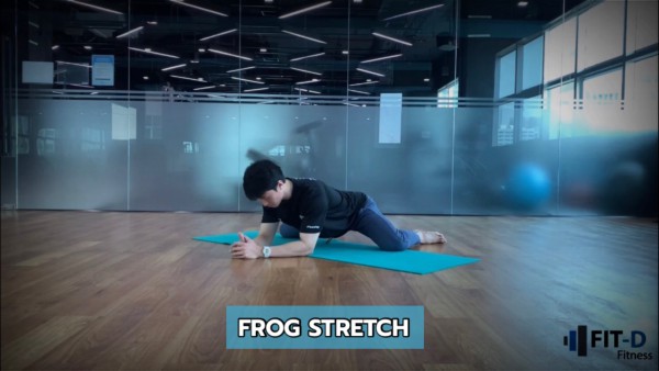 ท่าออกกำลังกาย Frog Stretch | วิธีทำท่าออกกำลังกาย Frog Stretch - Fit-d.com